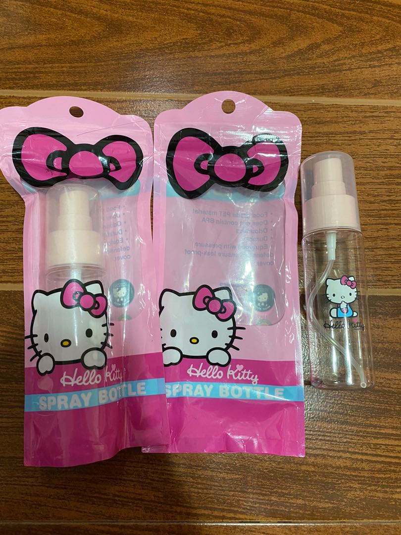 Hello kitty spray bottle, Beauty & Personal Care, Sanitizers ...