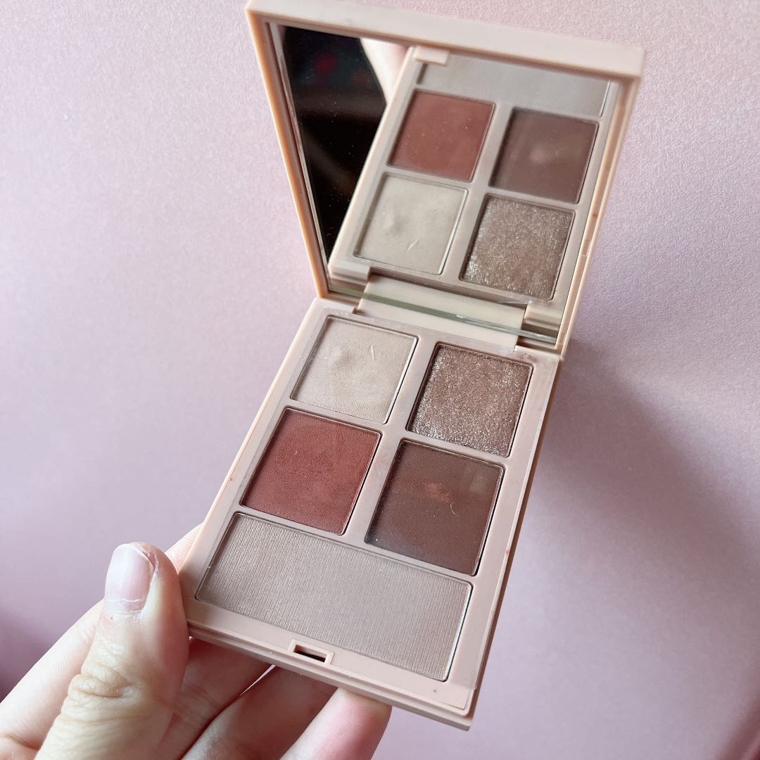 Heme x popdaily eye & cheek color palette mont blanc, 美容＆個人護理, 健康及美容 ...