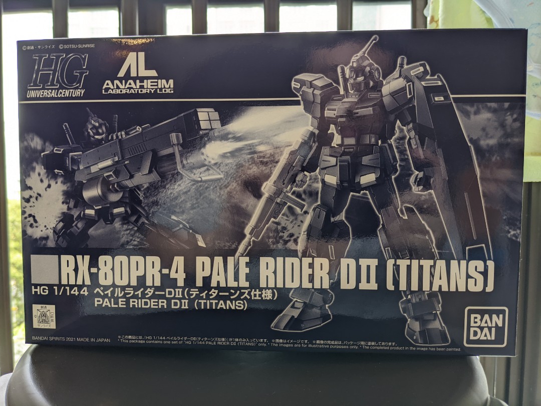 HG 1/144 PALE RIDER DⅡ (TITANS), Hobbies & Toys, Toys & Games on Carousell