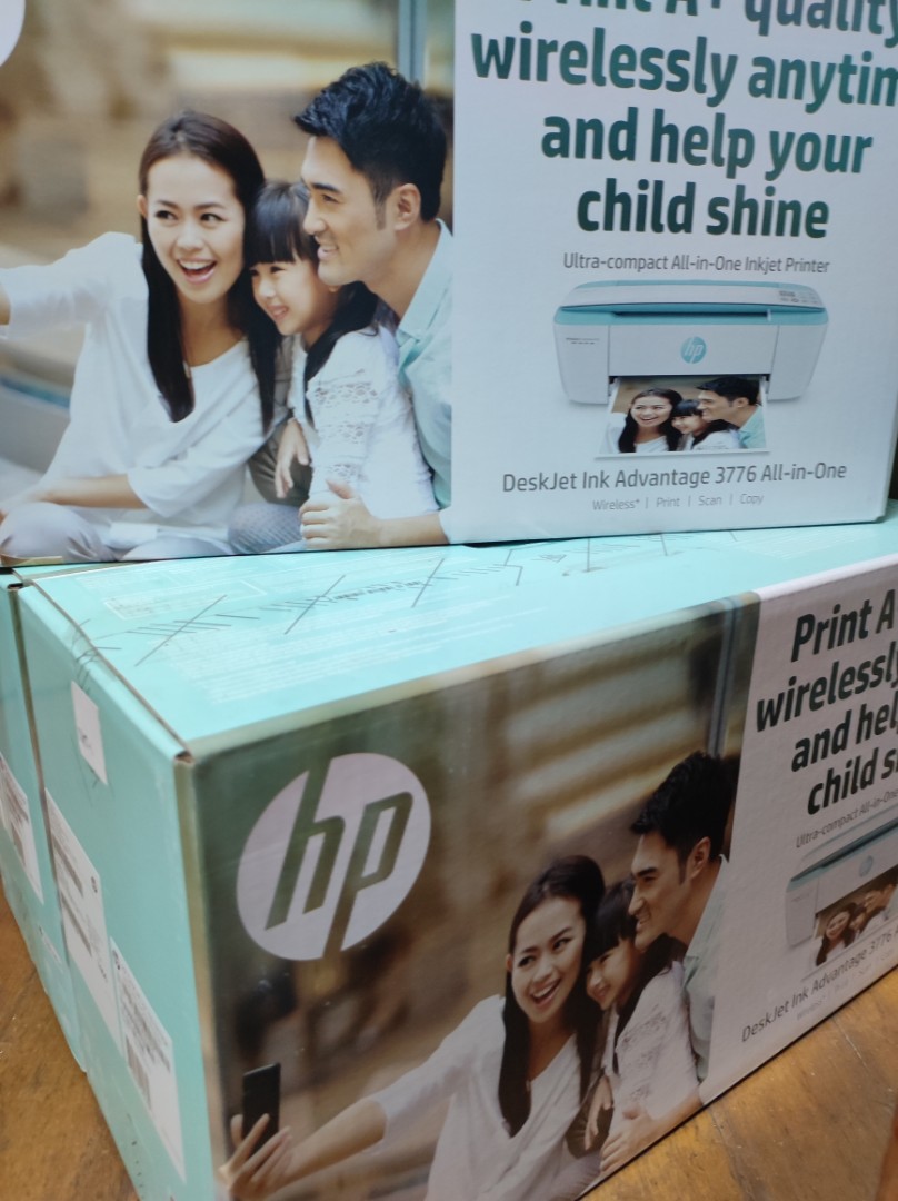 HP DESKJET INK ADVANTAGE 3776 PRINTER - PRINT, COPY, SCAN, WIRELESS ...