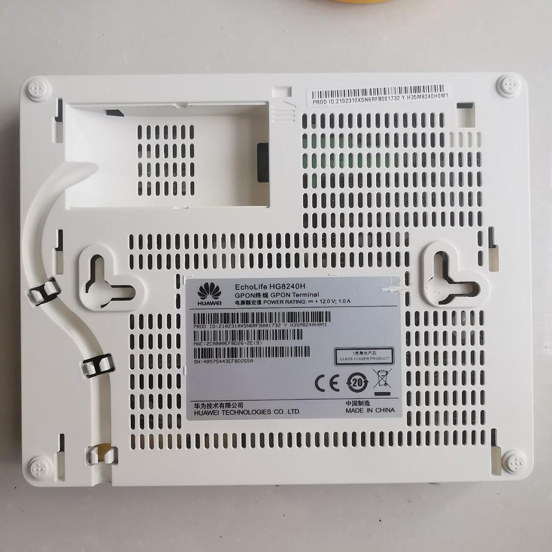 Huawei EchoLife HG8240H GPON Terminal for home Broadband, Computers ...