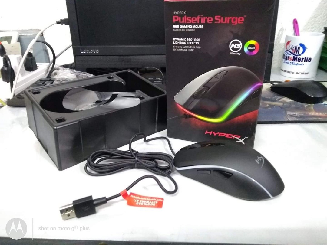 HyperX Pulsefire Surge RGB, Computers & Tech, Parts & Accessories ...