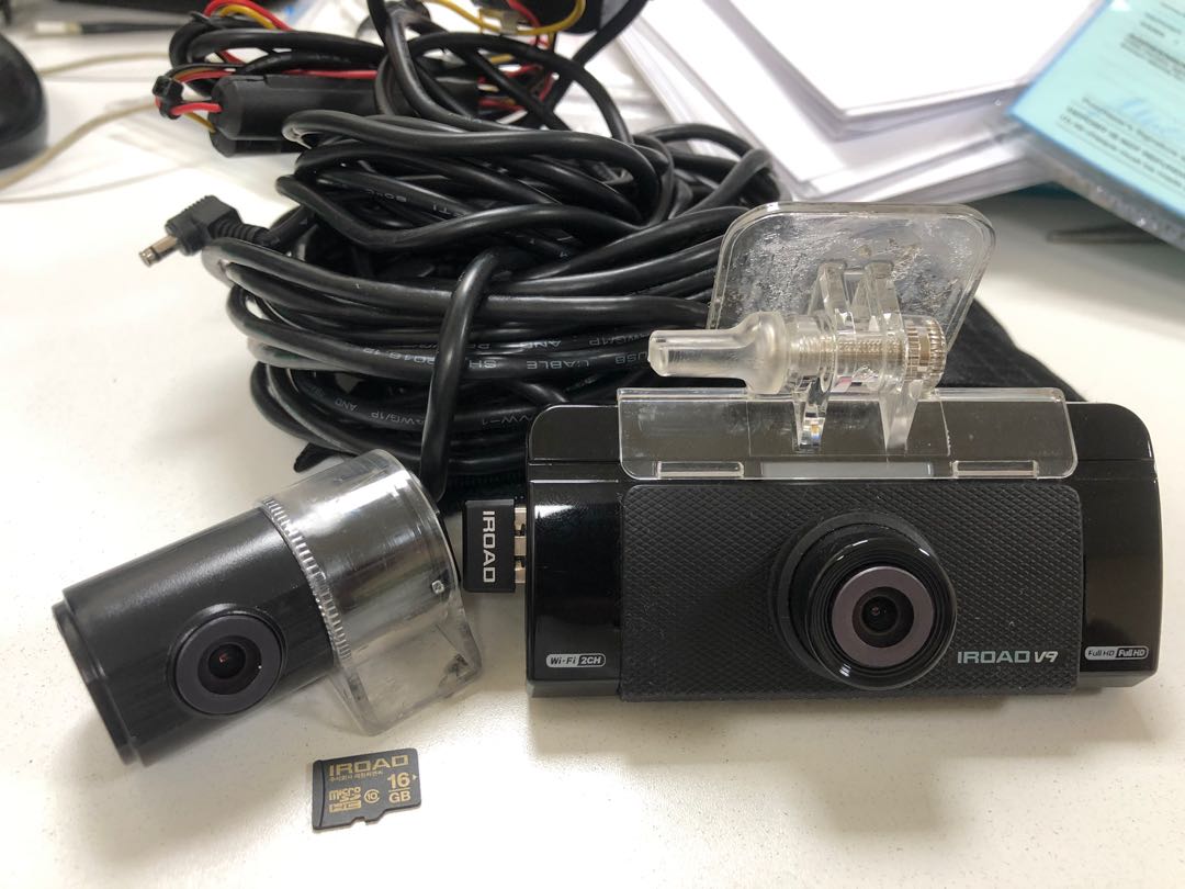 Iroad V9 Dashcam, Car Accessories, Accessories on Carousell