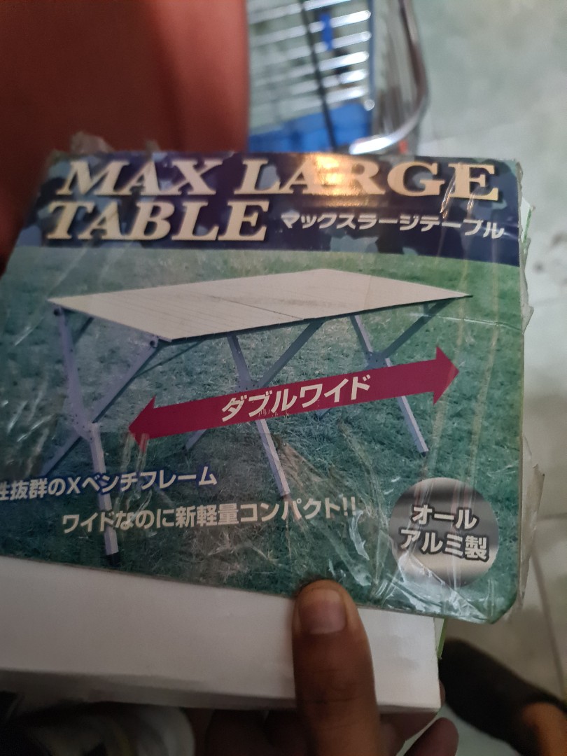 Japanese Folding Collapsable Table, Sports Equipment, Hiking & Camping ...