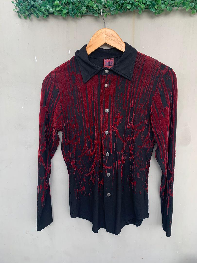 vampire blood drip jacket
