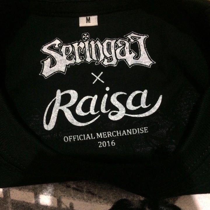 Kaos Seringai x Raisa Official, Fesyen Pria, Pakaian , Atasan di Carousell Kaos Seringai x Raisa Official, Fesyen Pria, Pakaian , Atasan di Carousell