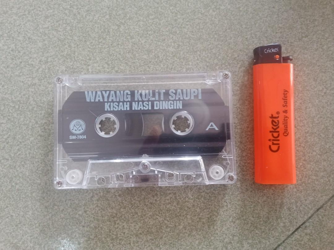 Kaset Lama Penyanyi Melayu Wayang Kulit Saupi, Album Kisah Nasi Dingin ...