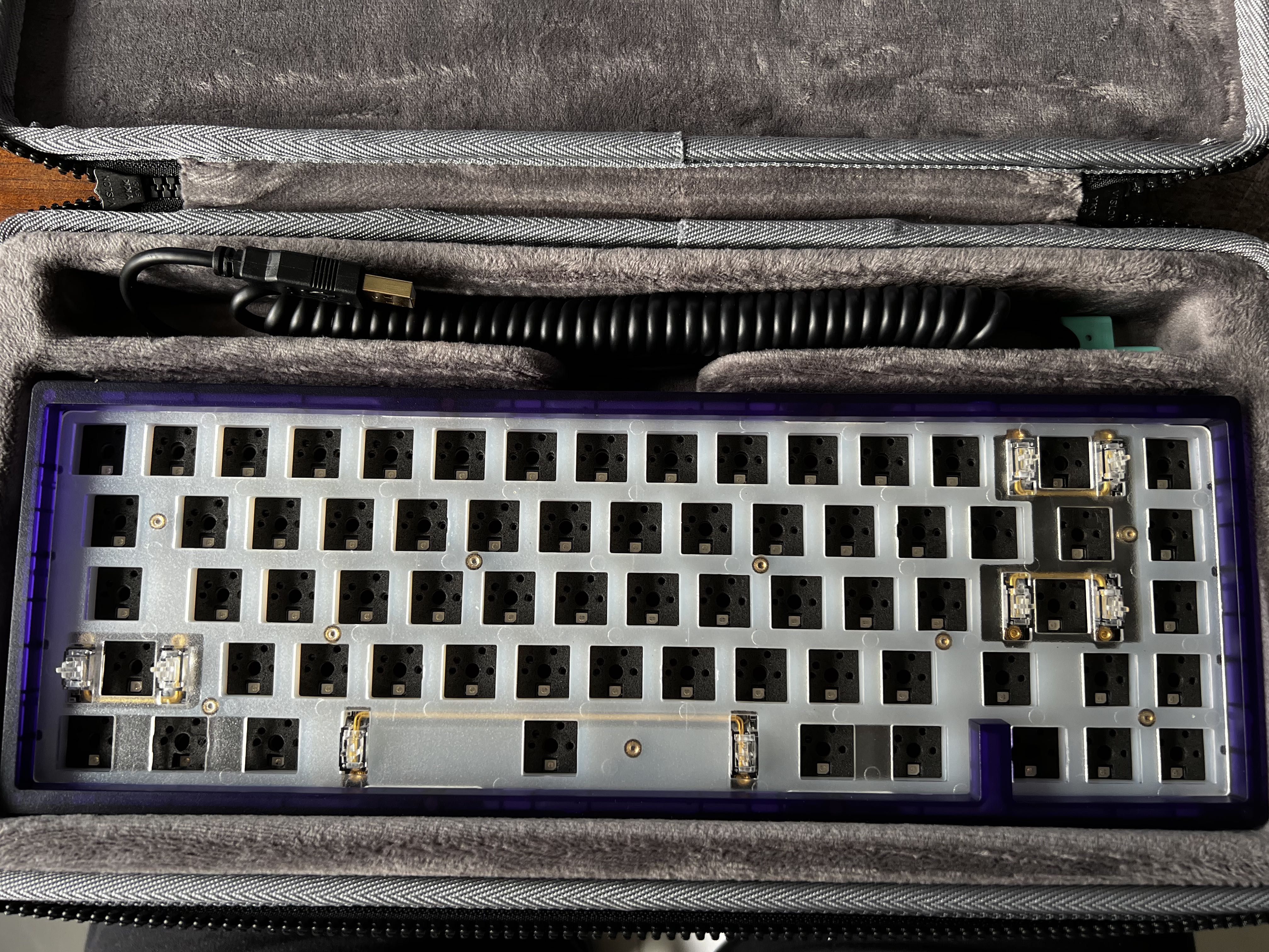 KBD67 Lite R3 Dark Purple, Computers & Tech, Parts & Accessories ...