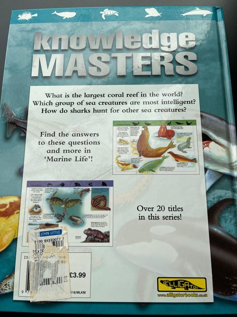 Knowledge masters - marine life, Hobbies & Toys, Books & Magazines ...