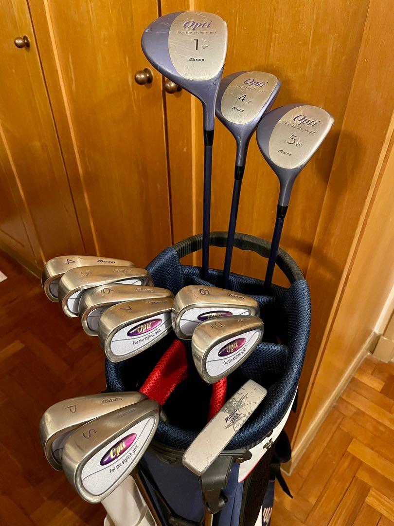 Ladies Mizuno Full Complete Golf Set with Callaway Stand Bag, Sports ...