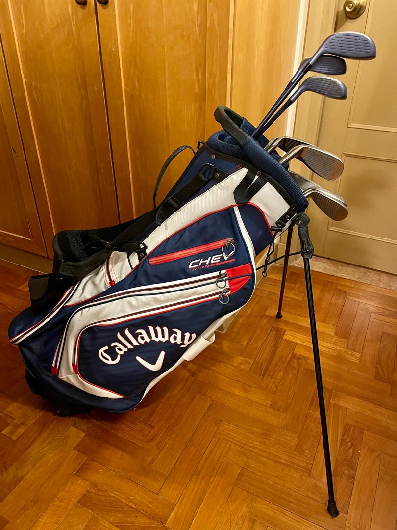 Ladies Mizuno Full Complete Golf Set with Callaway Stand Bag, Sports ...