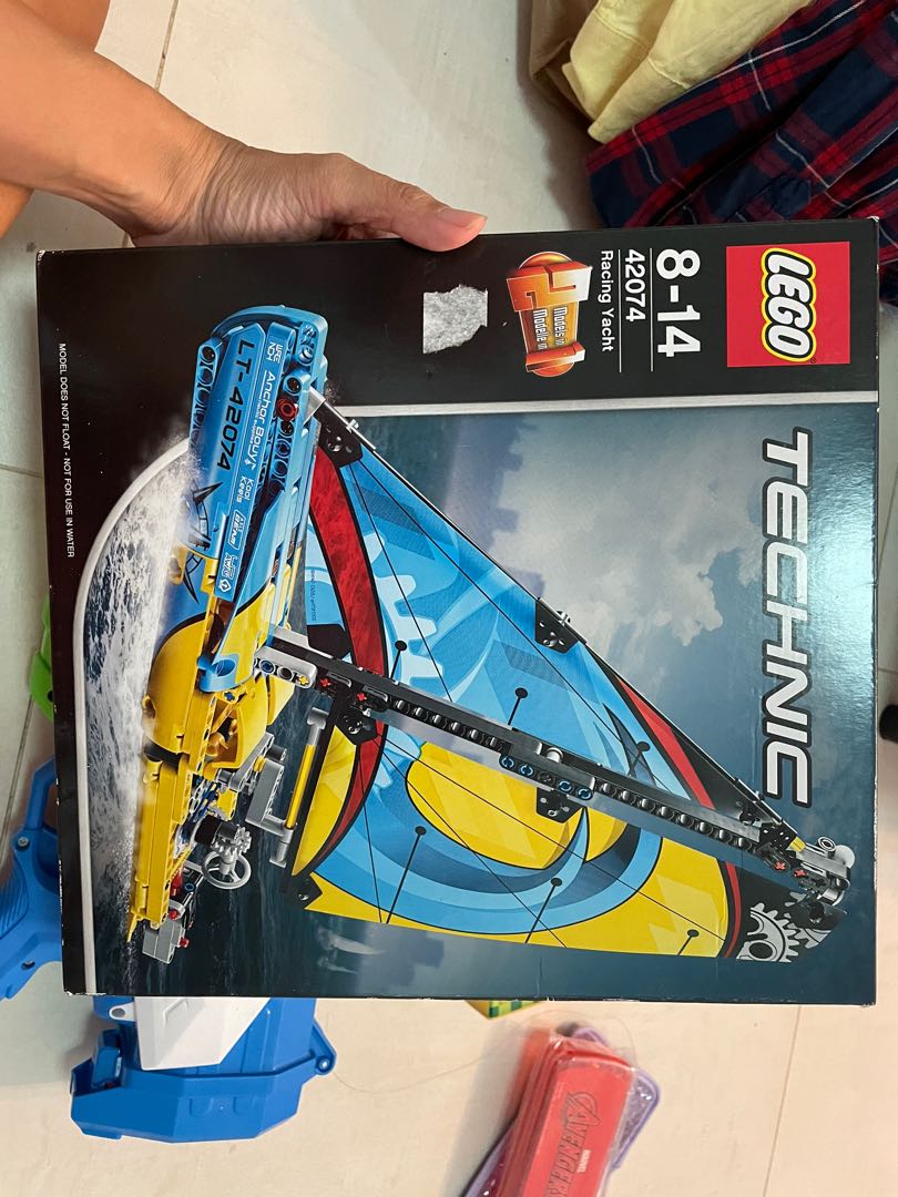 Lego Technic - Racing Boat, Hobbies & Toys, Toys & Games on Carousell