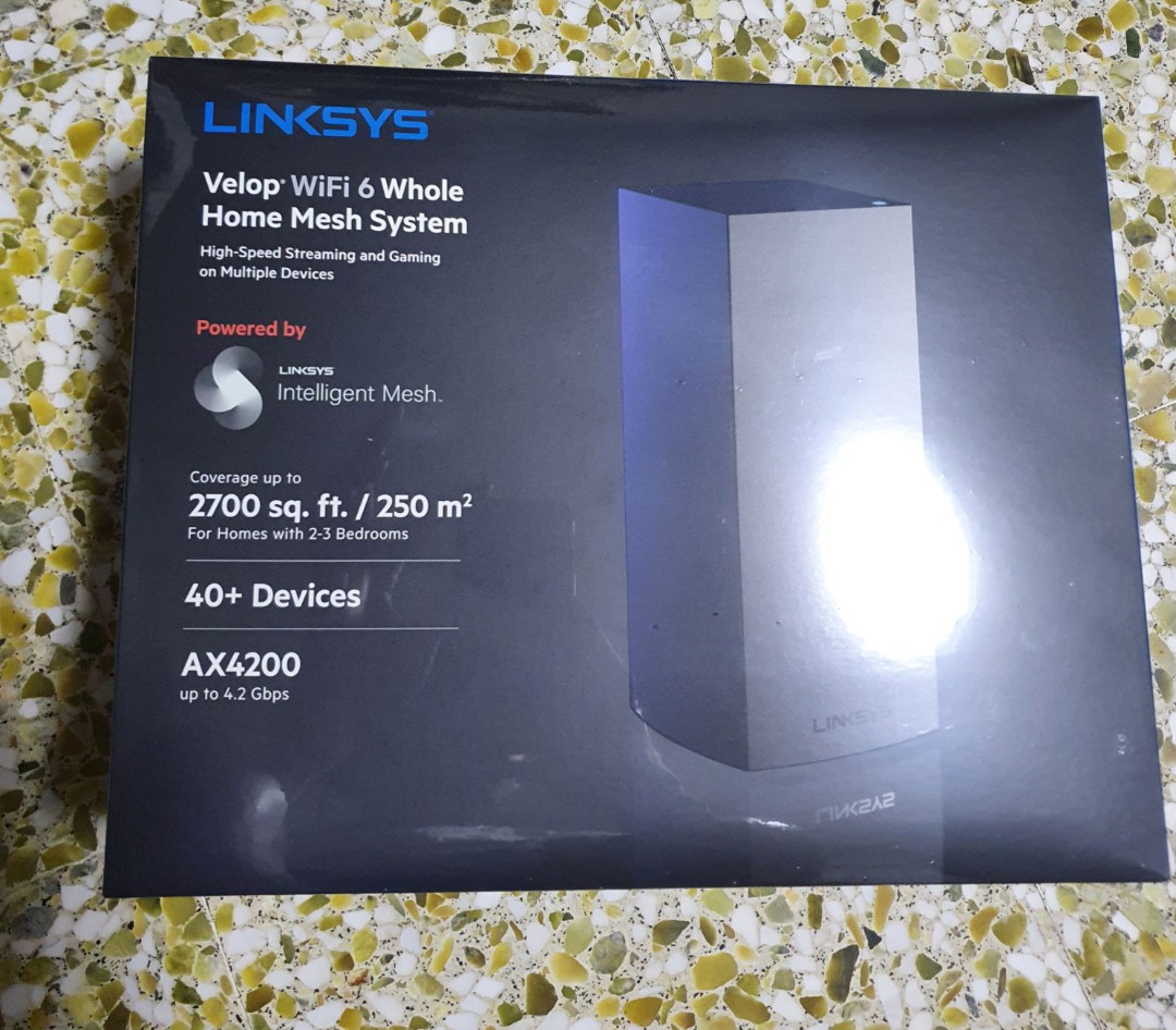 Linksys Velop WiFi 6 Home Mesh System AX4200 [NEW & SEALED], Computers & Tech, Parts ...