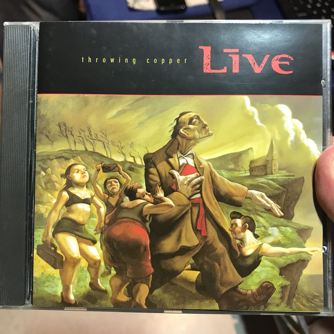 LIVE - THROWING COPPER, Hobbies & Toys, Music & Media, CDs & DVDs on ...