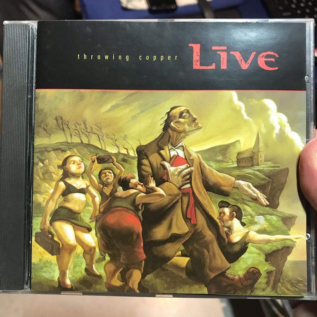 LIVE - THROWING COPPER, Hobbies & Toys, Music & Media, CDs & DVDs on ...