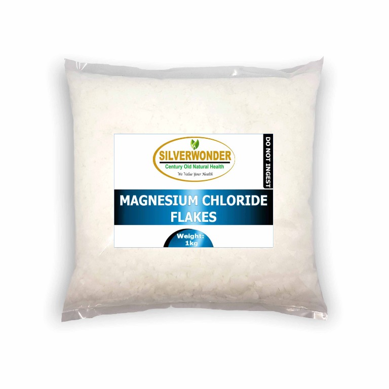 Magnesium Chloride Flakes (Dead Sea) from Israel - 1Kg, Beauty ...