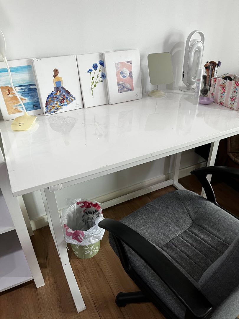 Mandaue Foam Fiona Student Desk White, Furniture & Home Living, Office ...