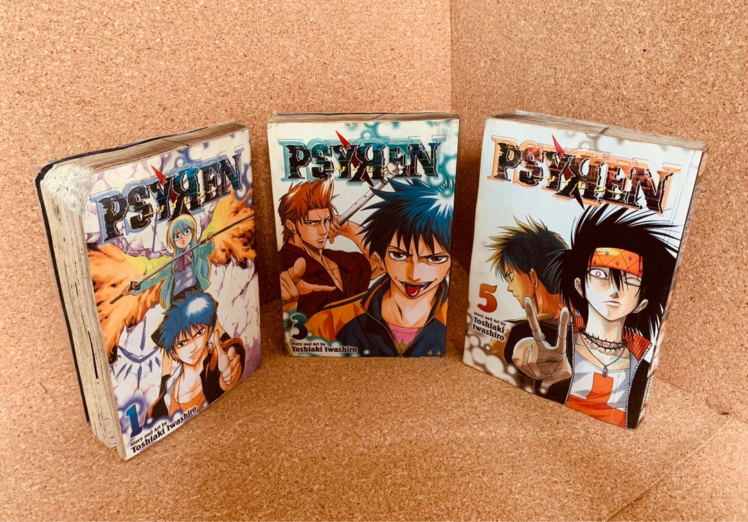 Manga Bundle 2: Psyren, Hobbies & Toys, Books & Magazines, Comics ...