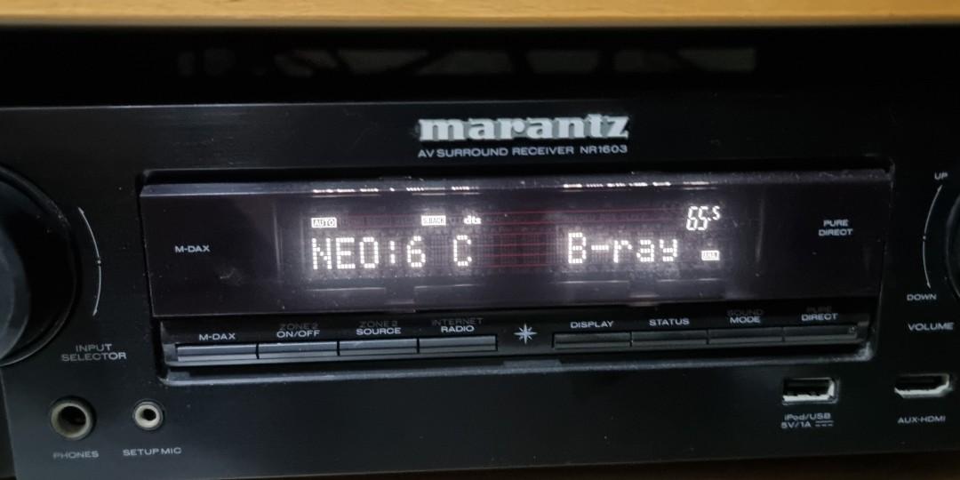 Marantz receiver 1603 & celestion AV speakers, Audio, Soundbars ...