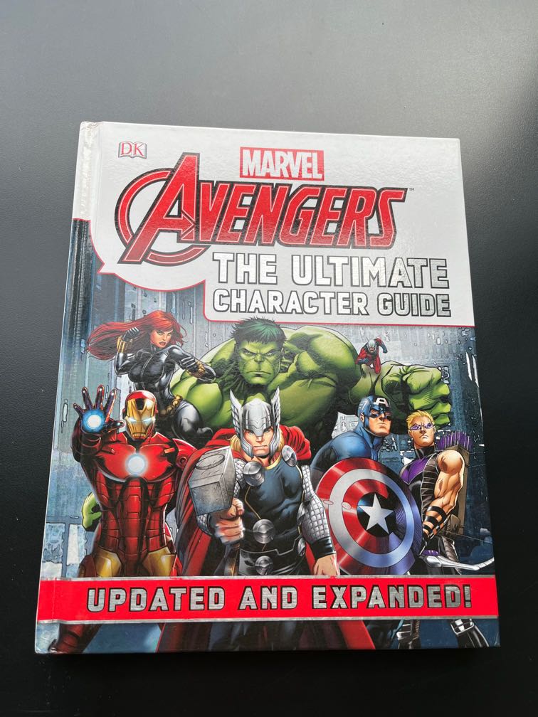 Marvel avengers the ultimate character guide, Hobbies & Toys, Books ...