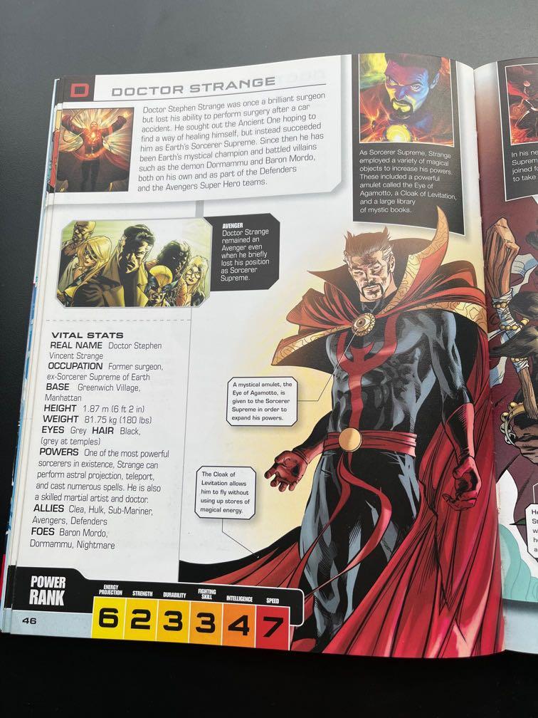 Marvel avengers the ultimate character guide, Hobbies & Toys, Books ...