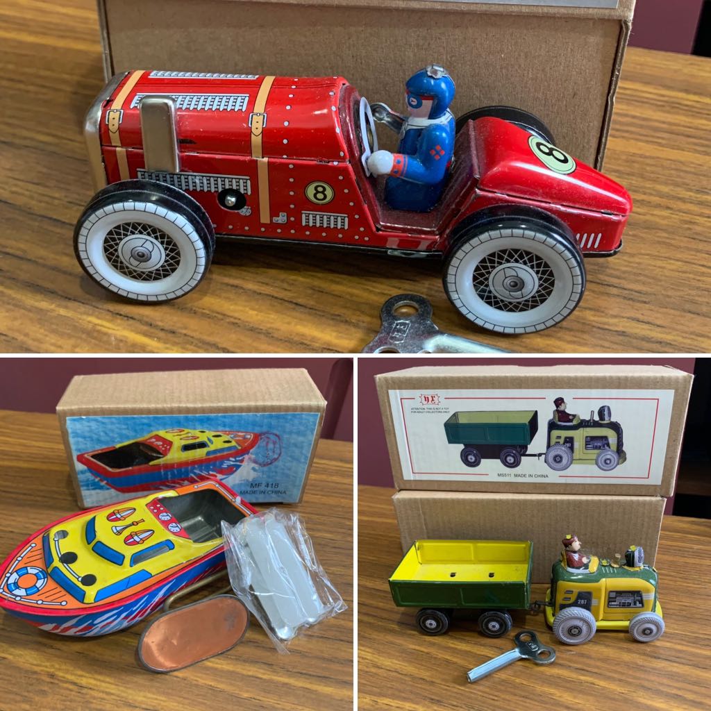Metal wind up toys, Hobbies & Toys, Memorabilia & Collectibles, Vintage ...