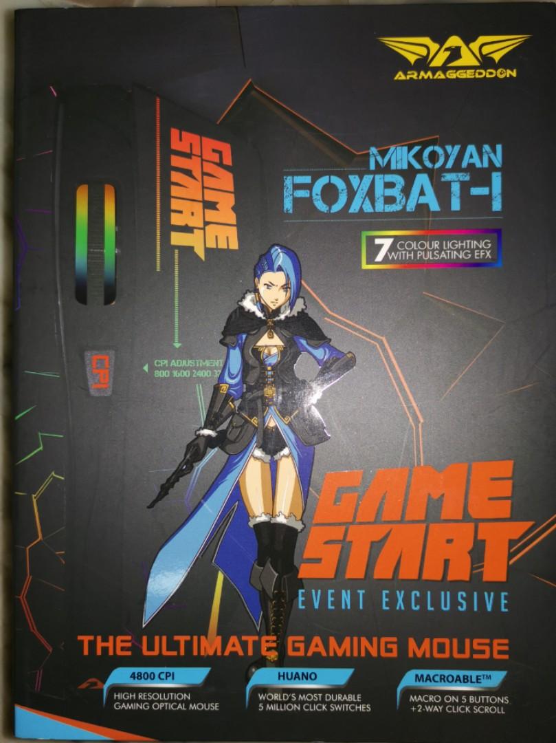 Mikoyan Foxbat-I Gaming Mouse (Gamestart Exclusive), Computers & Tech ...