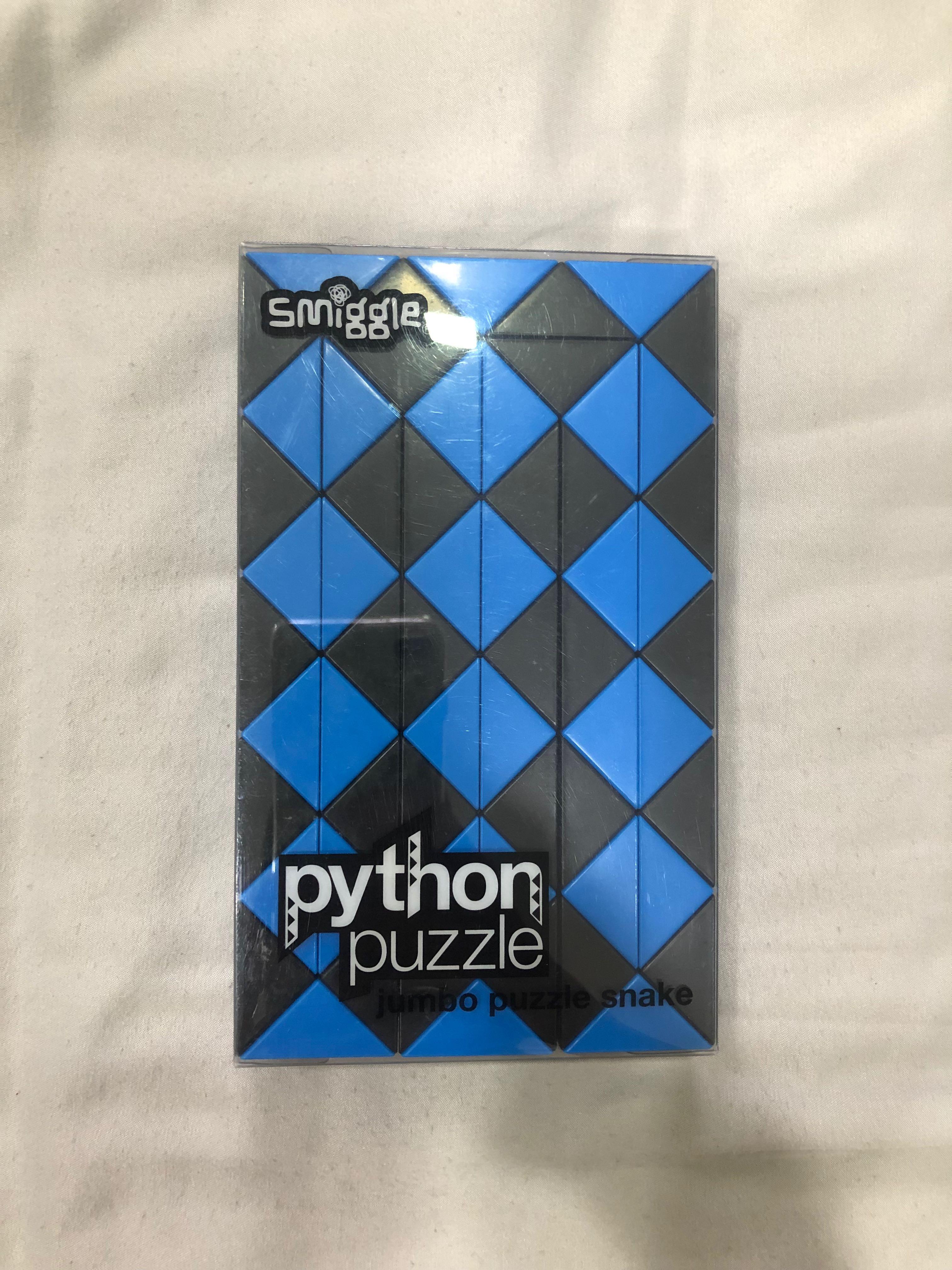 NEW! Smiggle Python Puzzle, Hobbies & Toys, Toys & Games on Carousell