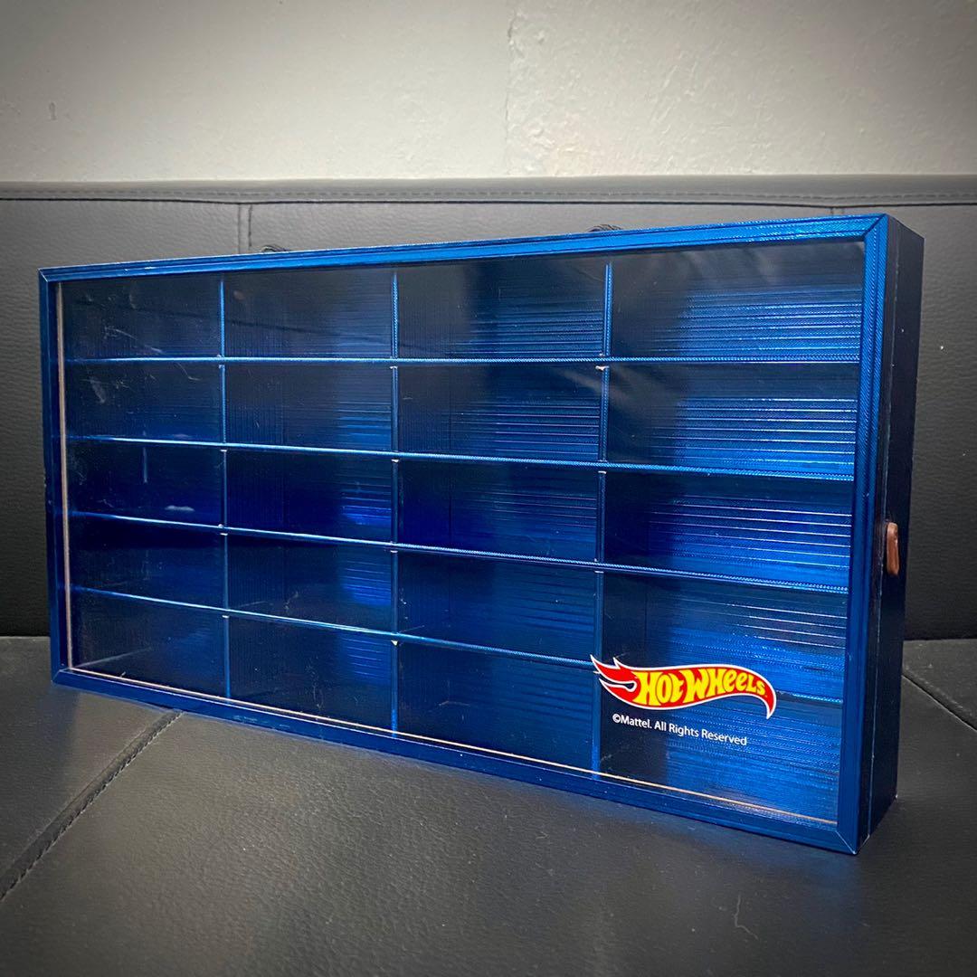 Official Hot Wheels Display Rack Wood + Acrylic > for 20 Hotwheels Cars ...