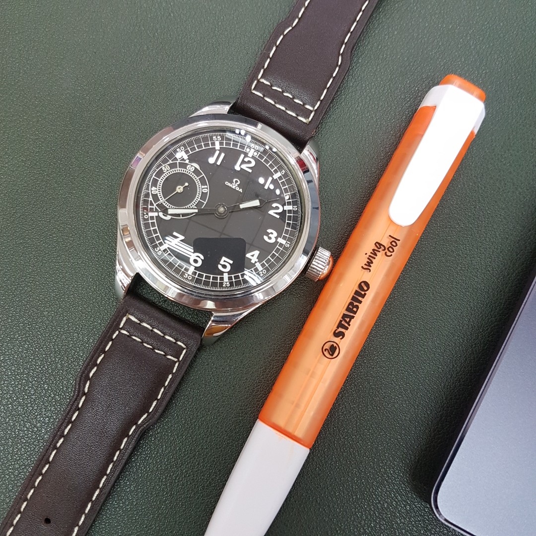 Omega Oversize Watch 48mm Modified from Pocket Watch, Men's Fashion ...