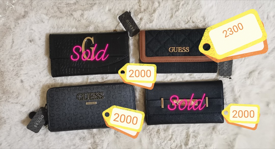 Original Guess Wallets, Women's Fashion, Bags & Wallets, Wallets & Card ...