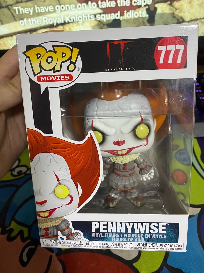 Pennywise (Open Arms) Funko Pop!, Hobbies & Toys, Toys & Games on Carousell