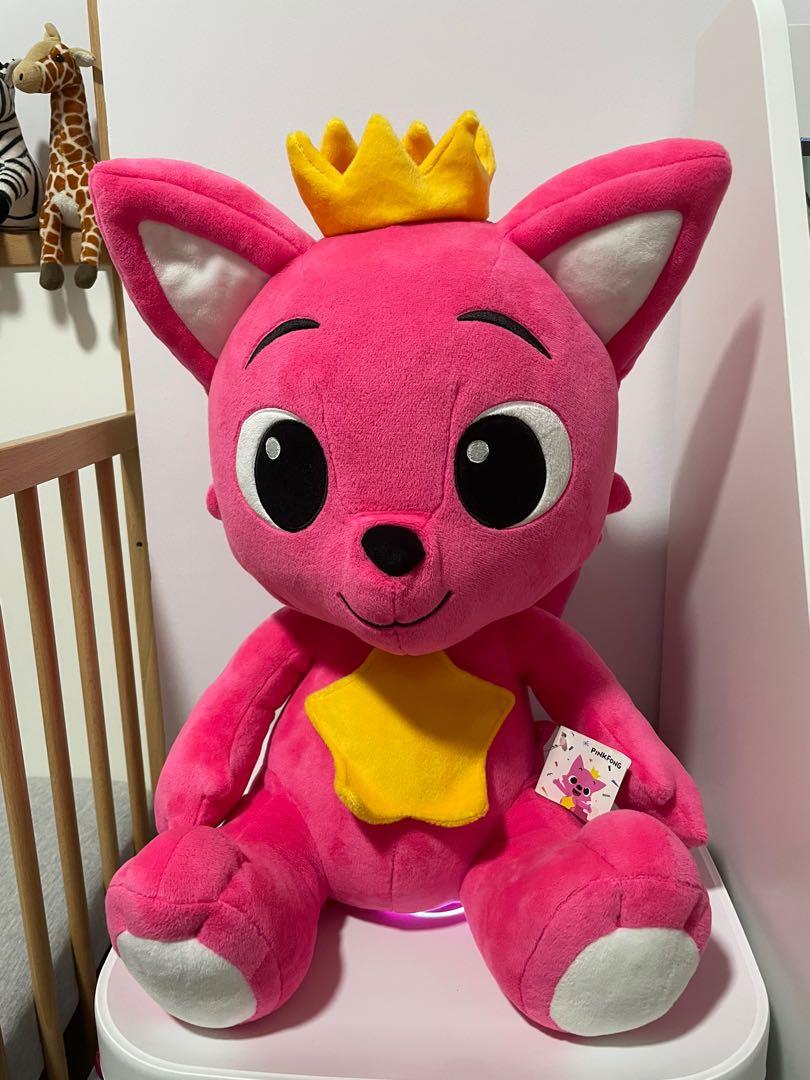 Pink Fong 60cm doll, Babies & Kids, Babies & Kids Fashion on Carousell