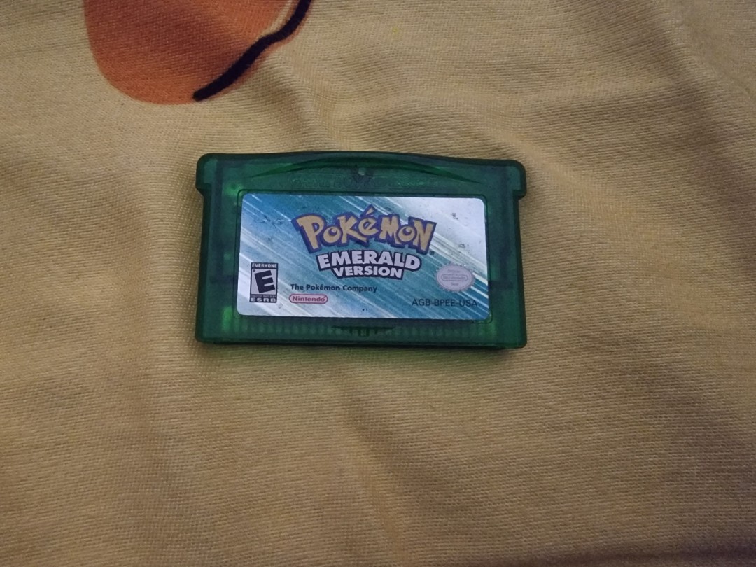 Authentic Pokemon Emerald, Video Gaming, Video Games, Nintendo on Carousell