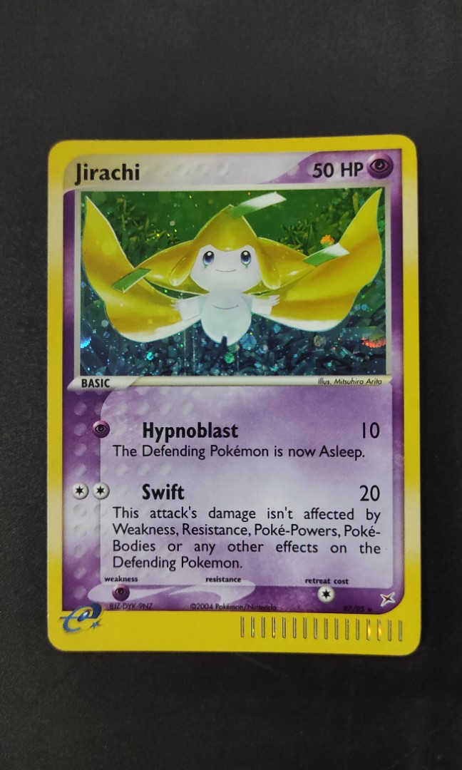 Pokemon Jirachi - 97/95 - Ultra-Rare Ex Team Magma vs. Team Aqua ...