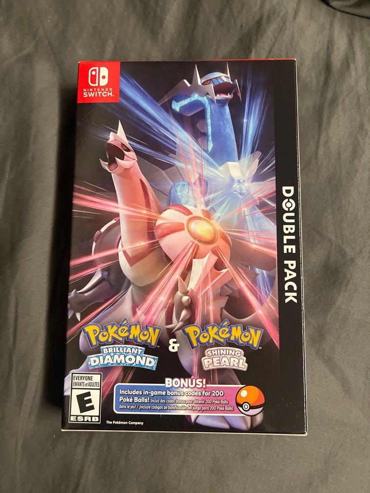 Pokémon Brilliant Diamond and Shiny Pearl double pack Switch, Video ...