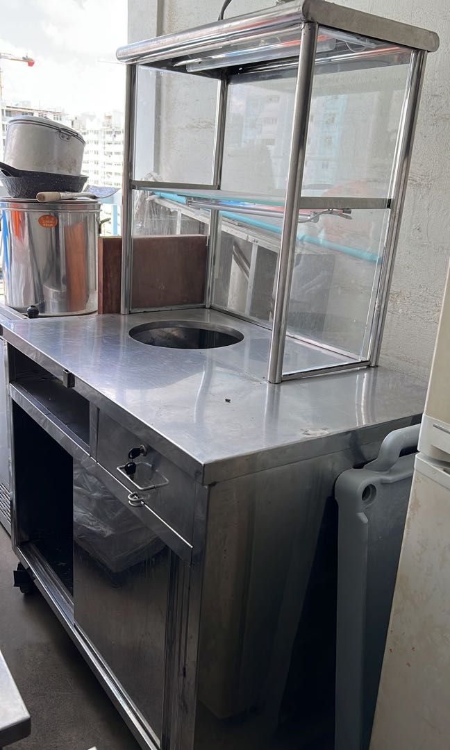 Popiah stall equipment, TV & Home Appliances, Kitchen Appliances, Other ...