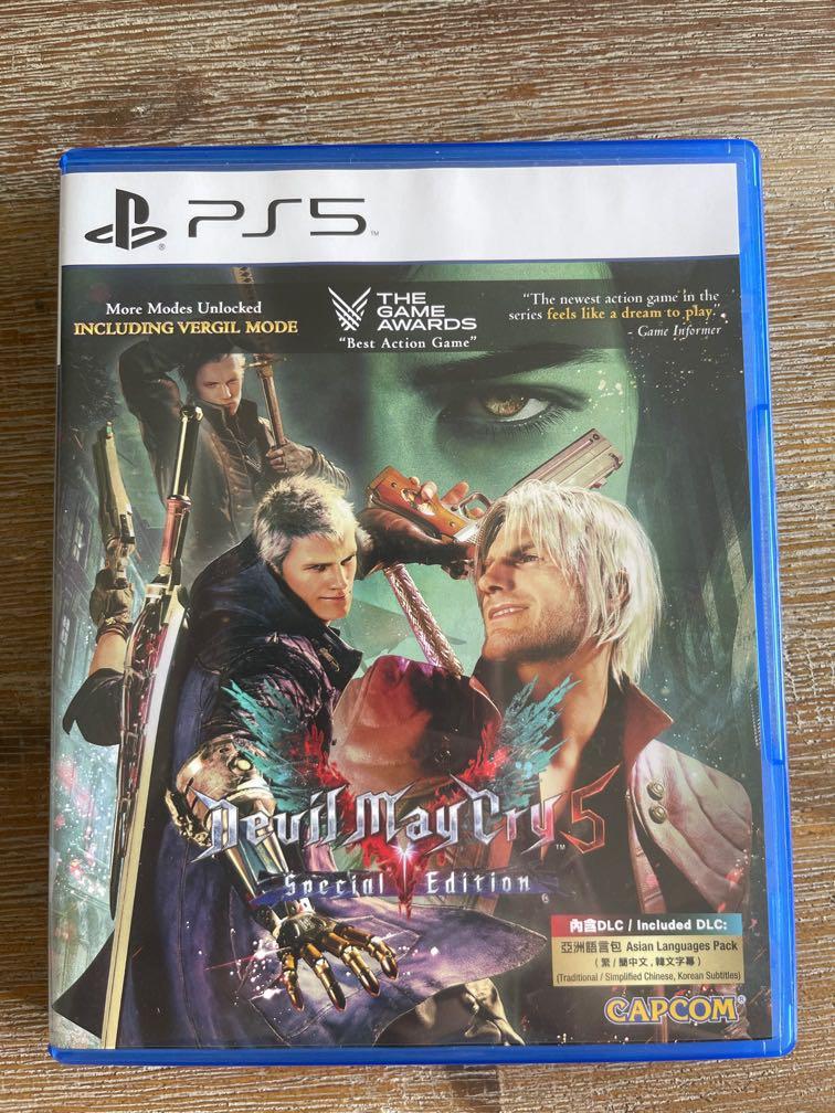 PS5 Devil May Cry 5 Special Edition, Video Gaming, Video Games, PlayStation on Carousell