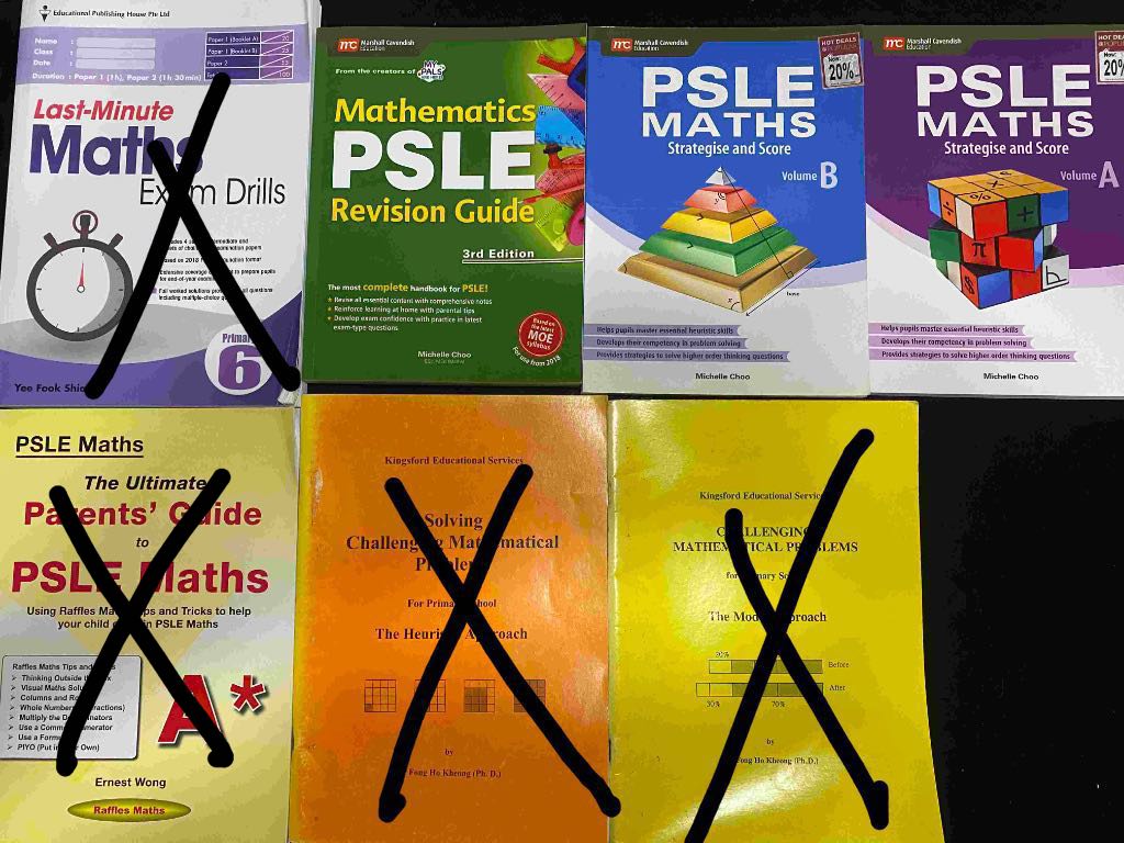 PSLE Math Pri 6 Math Assessment Books, Hobbies & Toys, Books ...