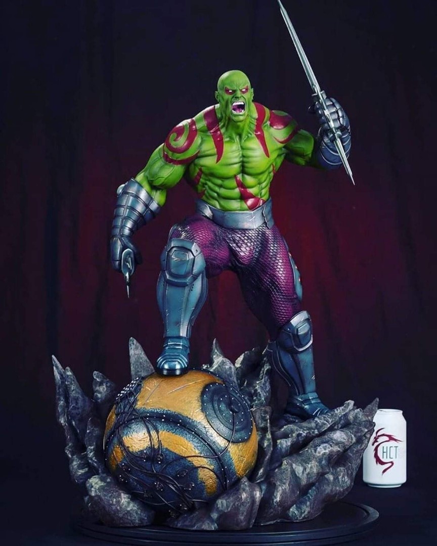 Rare Custom Drax the Destroyer Statue, Hobbies & Toys, Toys & Games on ...