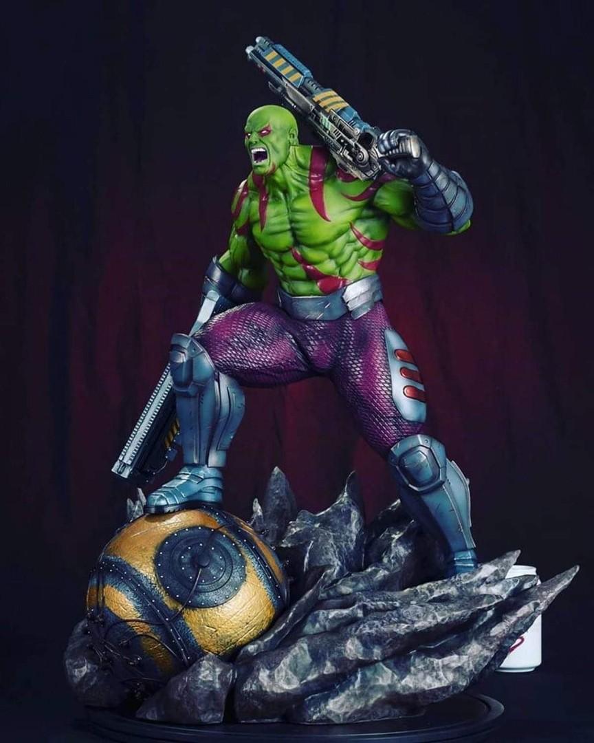 Rare Custom Drax the Destroyer Statue, Hobbies & Toys, Toys & Games on ...