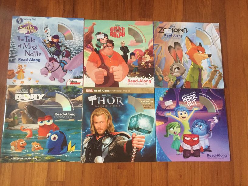 Read-Along Storybook and CD, Hobbies & Toys, Books & Magazines, Children's Books on Carousell