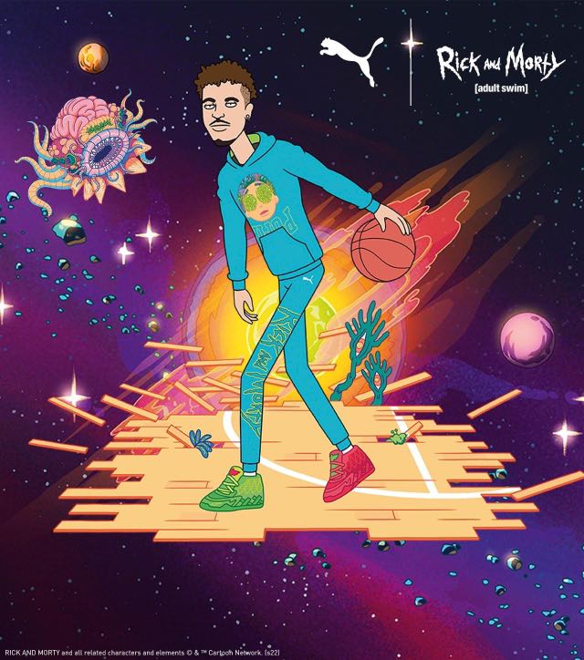 RICK AND MORTY X LAMELO BALL X PUMA MB.01 'MISMATCHED', Men's Fashion ...