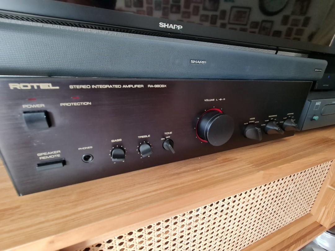 Rotel RA-980BX Intergrated Amplfier, Audio, Soundbars, Speakers ...
