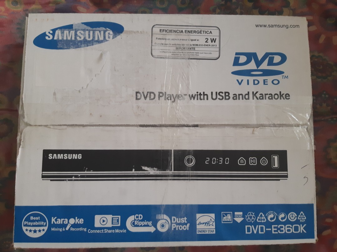 Samsung DVD player with USB and Karaoke, TV & Home Appliances, TV ...