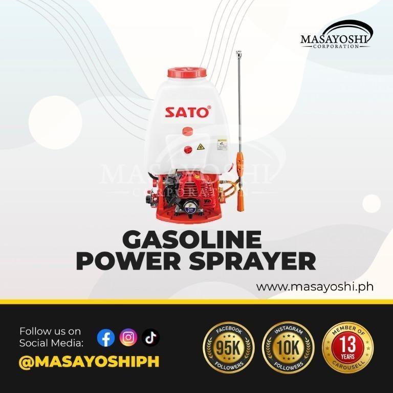 SATO 2-Stroke Gasoline Power Sprayer PS-20L-TU26 | Agricultural ...