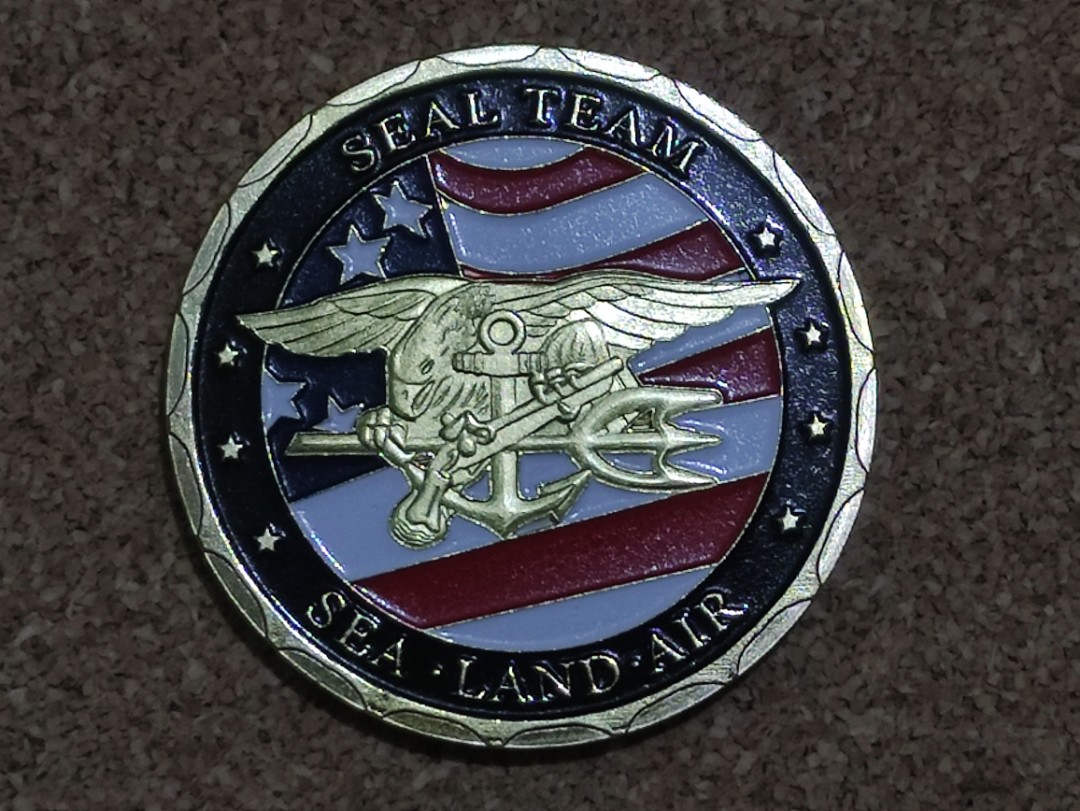Seal Team US Token, Hobbies & Toys, Memorabilia & Collectibles ...