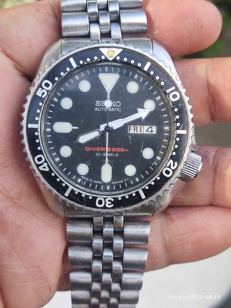 Seiko 200m Divers Automatic, Men's Fashion, Watches & Accessories ...