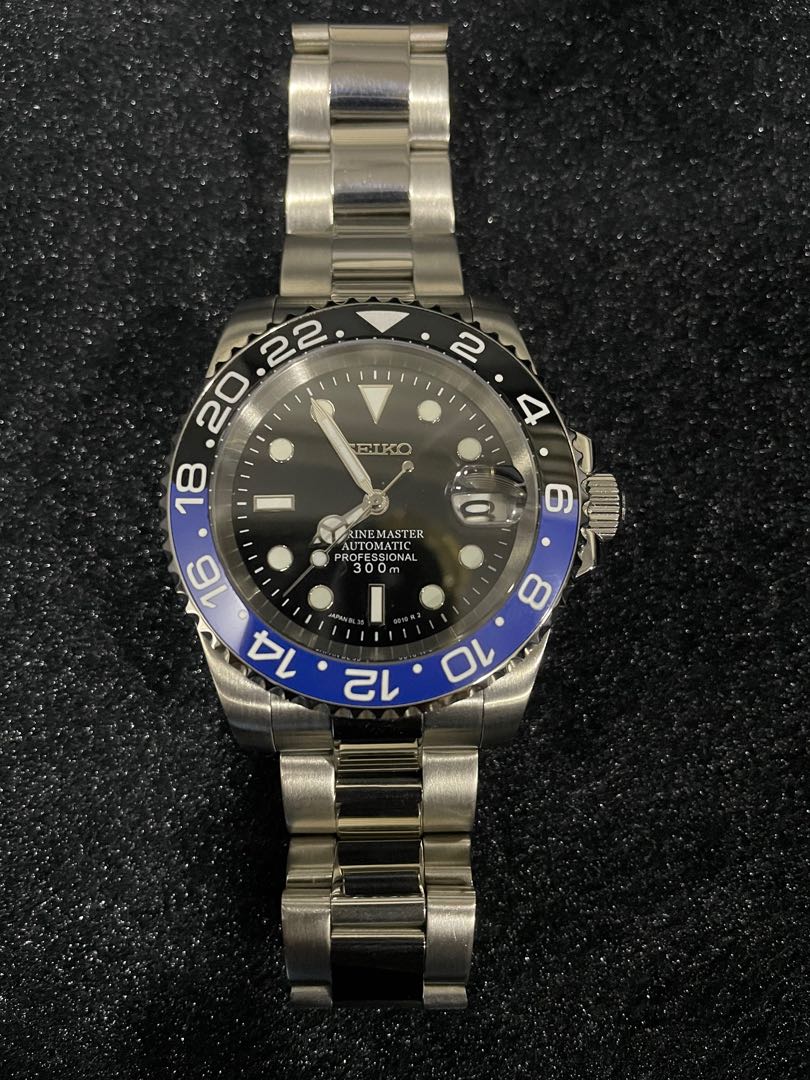 Seiko Mod - Batman, Men's Fashion, Watches & Accessories, Watches on ...