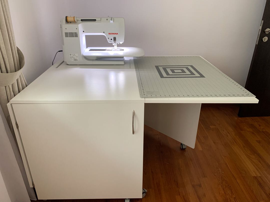 Sewing machine table, Furniture & Home Living, Furniture, Other Home ...